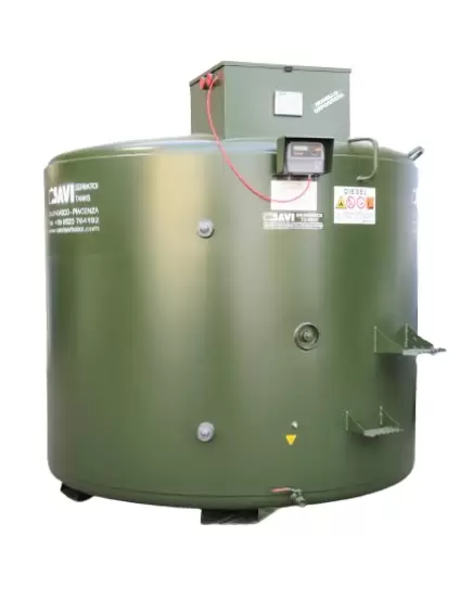 GIAN ENERGY vertical double wall tank for storage - Savi Serbatoi